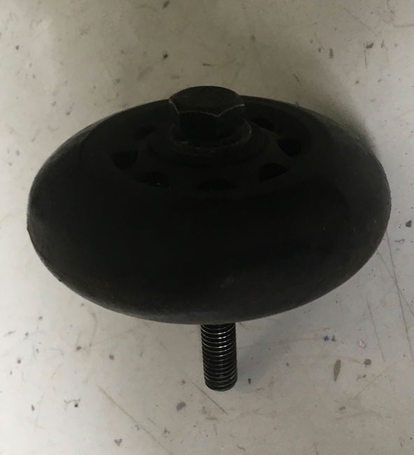 Used Rear Stabiliser Wheel For A Mobility Scooter Q721 Wheelie Good ...